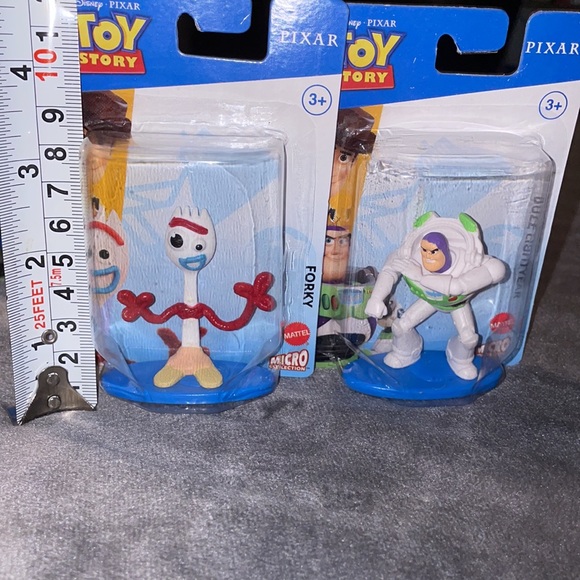 Pixar | Toys | Disney Pixar 4 Pc Set Toy Story 4 Woody Rex Buzz Forky ...